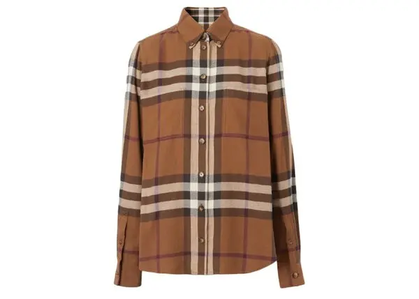 Burberry Check Flannel Shirt