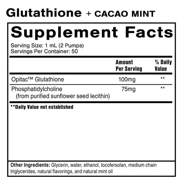 quicksilver scientific glutathione Quicksilver Scientific® Liposomal Glutathione 1.7 oz main image 1