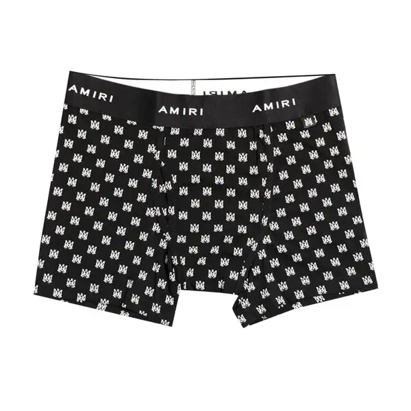 Amiri Aimir Waistband Ma Boxers - Black
