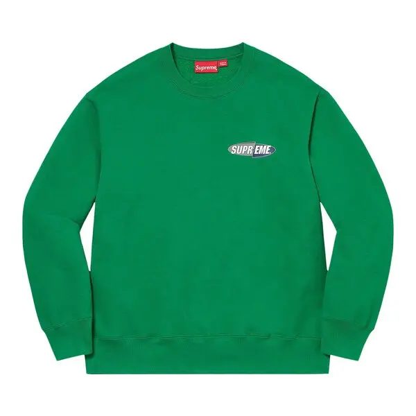 Supreme 212 Crewneck - Green | Editorialist