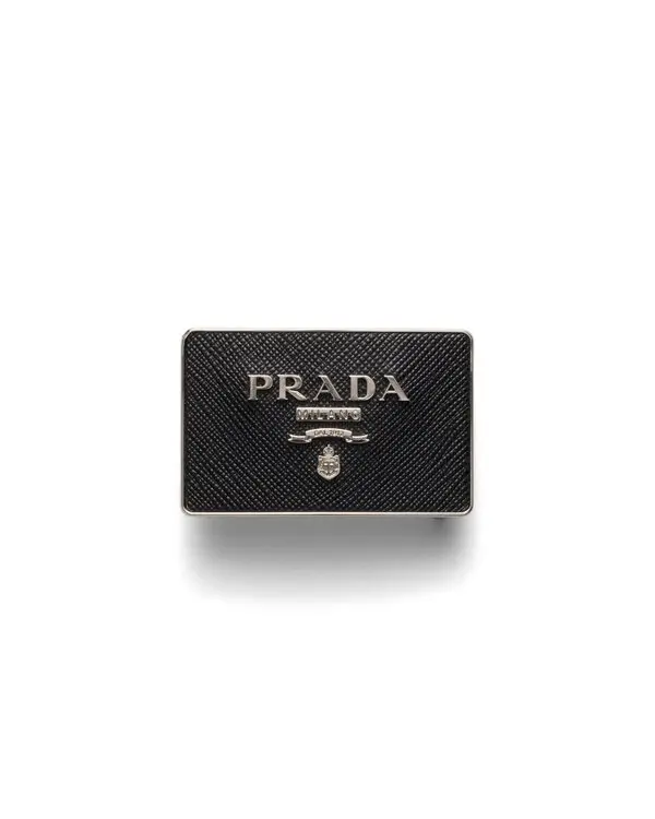 Prada Metal Belt Buckle - Black