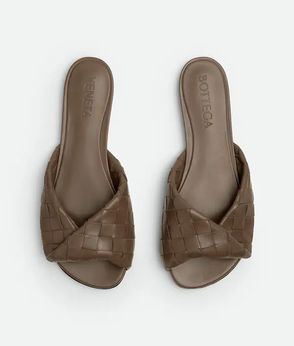 Bottega Veneta Blink Flat Mule - Pinecone