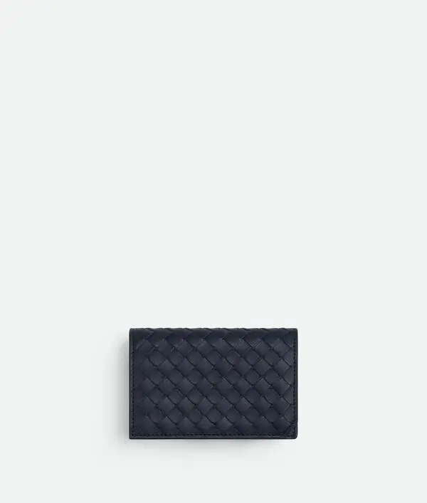 BOTTEGA  VENETA Intrecciato Piccolo Business Card Case - Space