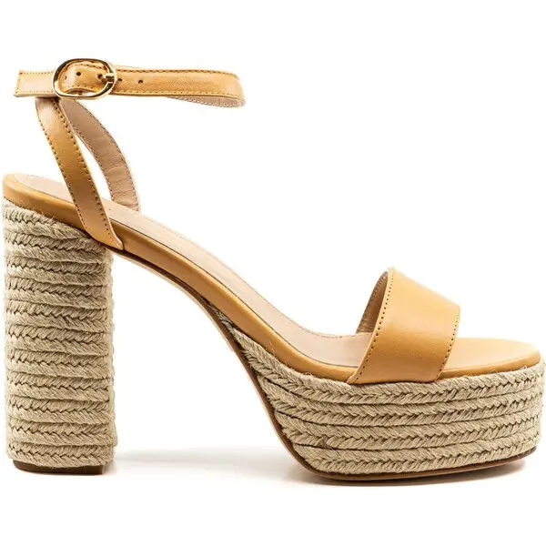 ANDREA GOMEZ Becka Platform Sandal - Camel