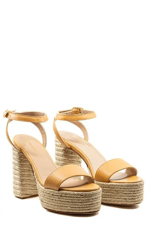 ANDREA GOMEZ Becka Platform Sandal - Camel