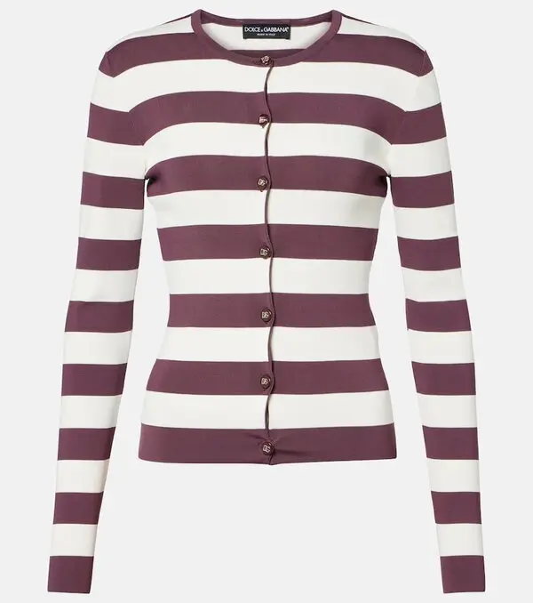 Dolce & Gabbana Striped Cardigan - Multicoloured