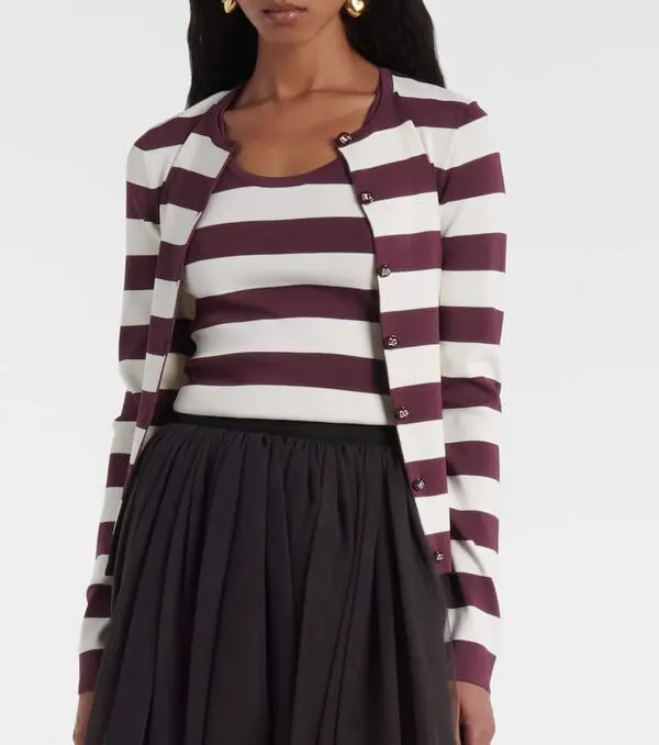 Dolce & Gabbana Striped Cardigan - Multicoloured