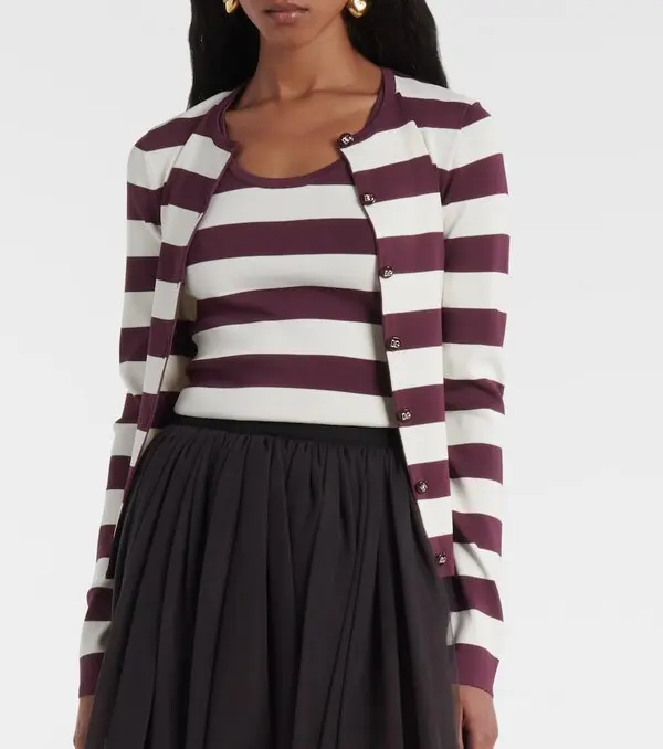 Dolce & Gabbana Striped Cardigan - Multicoloured