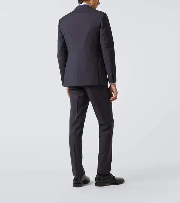 Brioni Trevi Wool And Mohair Suit - Blue