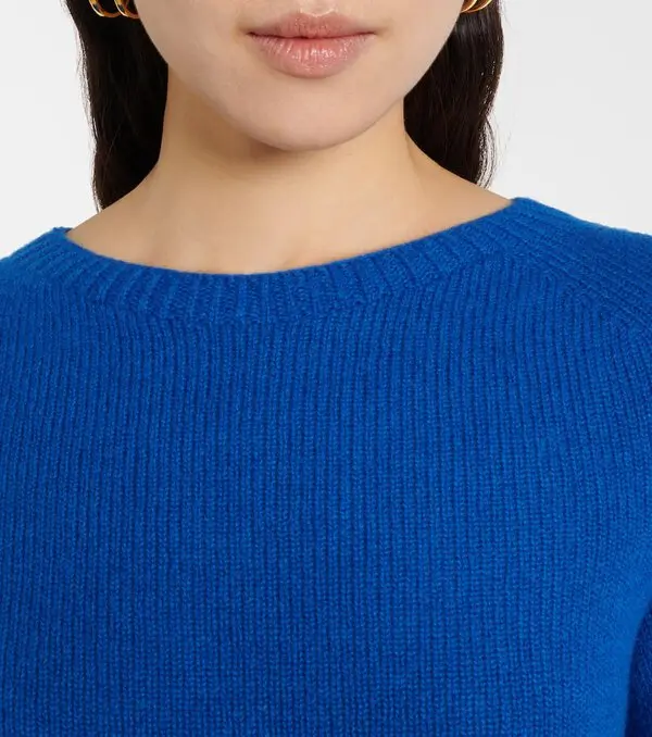 Max Mara Georg Wool And Cashmere Sweater - Blue