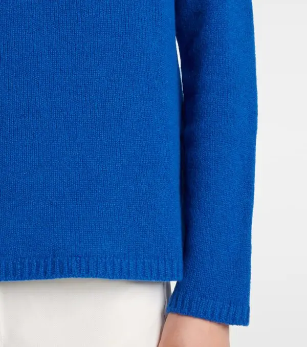 Max Mara Georg Wool And Cashmere Sweater - Blue
