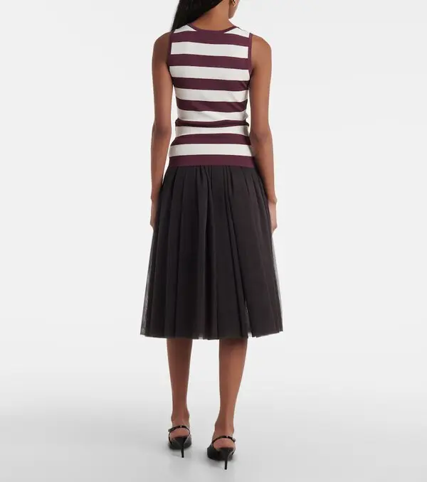 Dolce & Gabbana Striped Tank Top