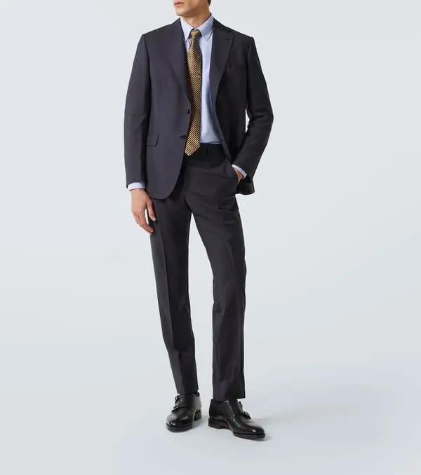 Brioni Trevi Wool And Mohair Suit