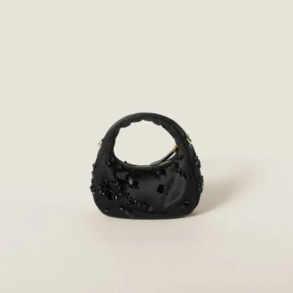 Miu Miu - Wander Embroidered Duchesse Mini-Bag