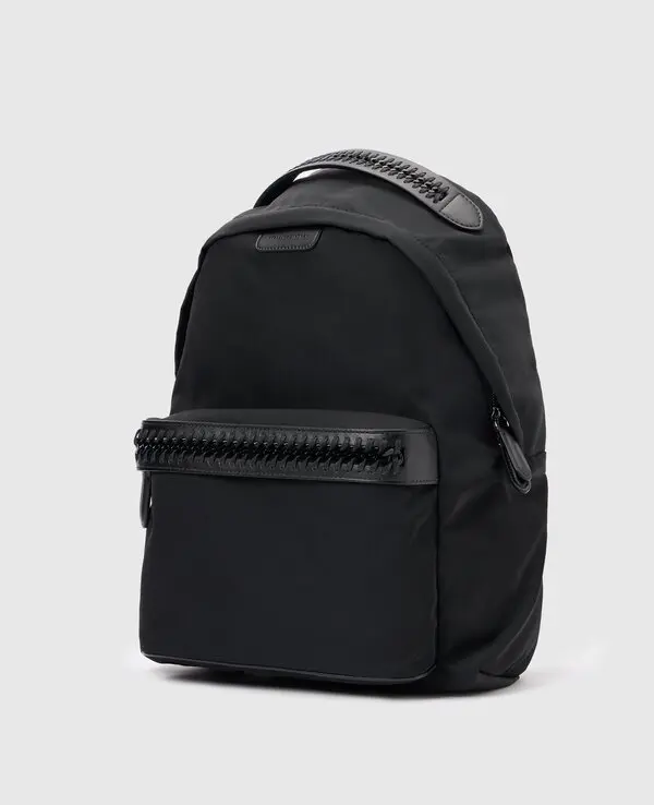 Stella McCartney Logo Strap Backpack - Black