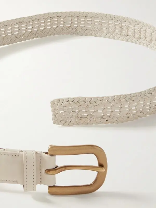 Gabriela Hearst Woven Leather Belt