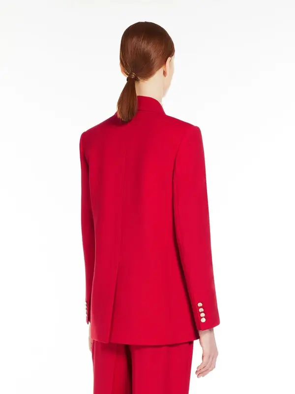 Max Mara Wool Satin Crêpe Blazer
