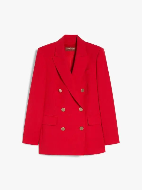 Max Mara Wool Satin Crêpe Blazer