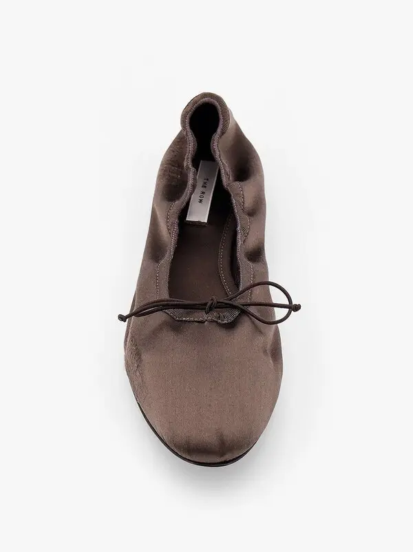 THE ROW Awar Flat Ballerinas - Brown