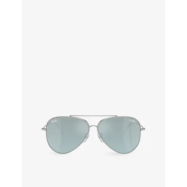 Ray-ban Aviator Sunglasses - Silver