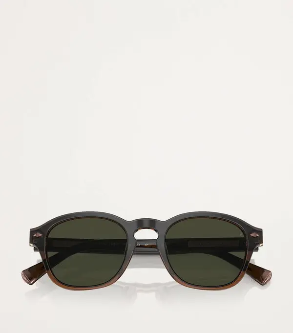 Brunello Cucinelli Acetate Bc4006s Sunglasses - Brown