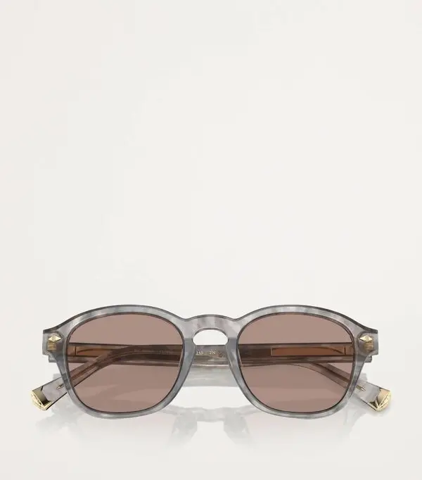 Brunello Cucinelli Acetate Bc4006s Sunglasses - Grey