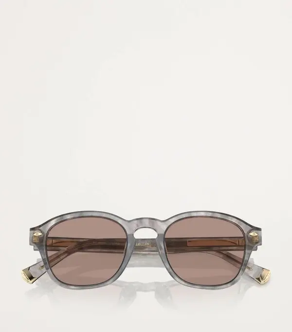 Brunello Cucinelli Acetate Bc4006s Sunglasses - Grey
