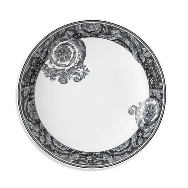 Versace Barocco Haze Soup Bowl - Black