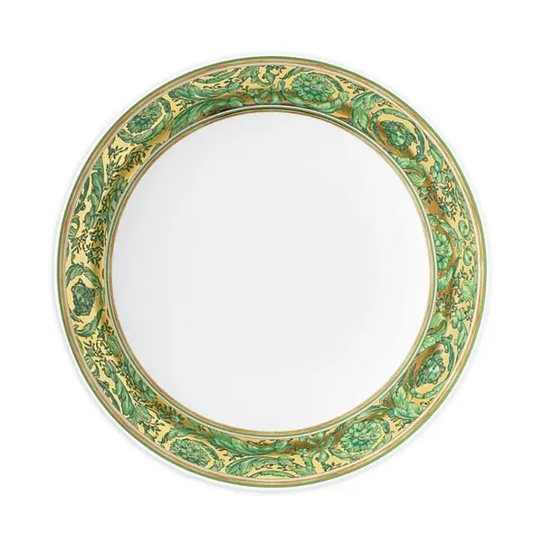 Versace Medusa Garland Soup Bowl - Green