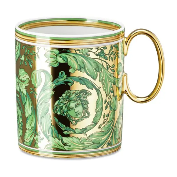 Versace Medusa Garland Mug - Green