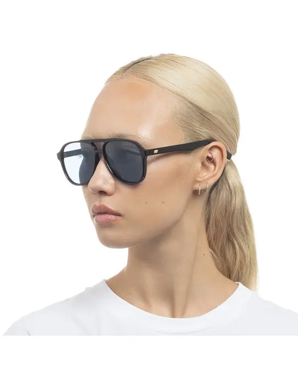 Le Specs Tragic Magic 56mm Sunglasses - Black