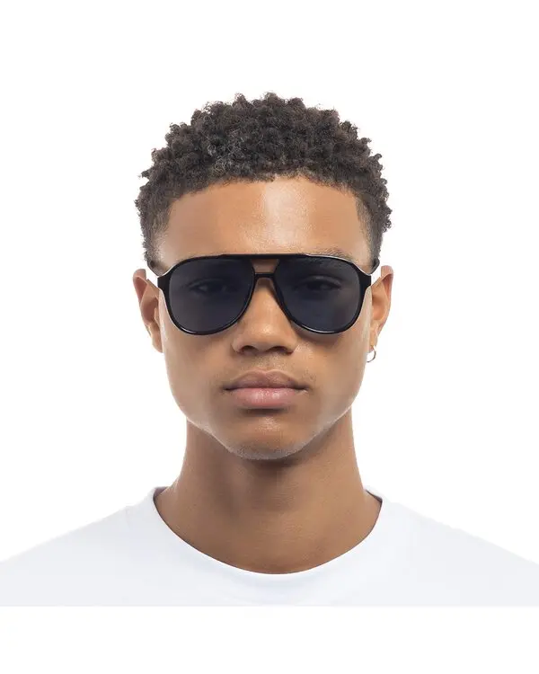 Le Specs Tragic Magic 56mm Sunglasses - Black
