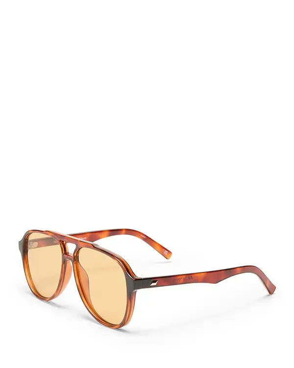 Le Specs Tragic Magic 56mm Sunglasses - Tortoise