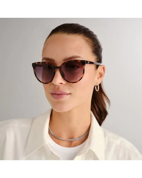 Le Specs Round Sunglasses 54mm