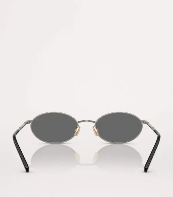 Brunello Cucinelli Oval Sunglasses