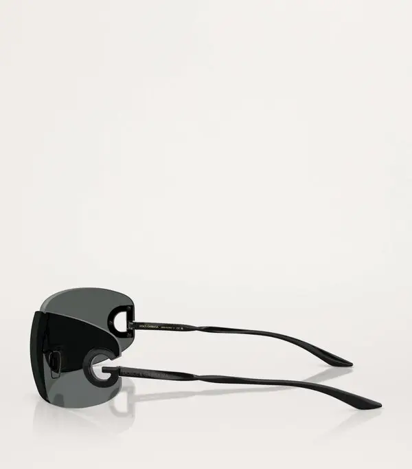 Dolce & Gabbana Metal Shield Sunglasses