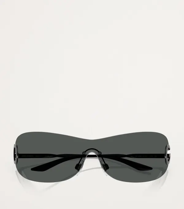 Dolce & Gabbana Metal Shield Sunglasses