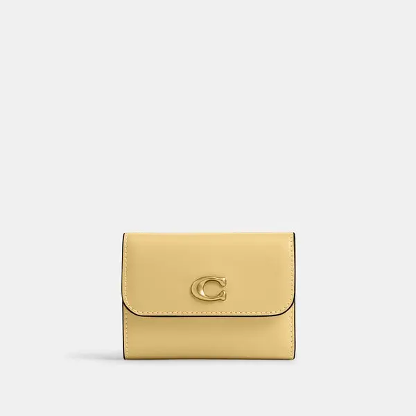 COACH Essential Card Holder Wallet - Brass/vanilla