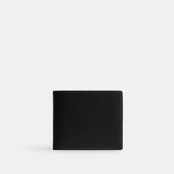 COACH 3-in-1 Wallet - Black