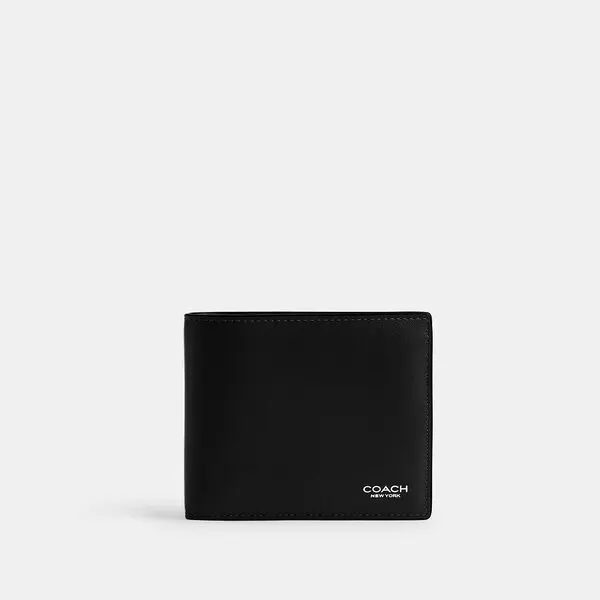 COACH 3-in-1 Wallet - Black