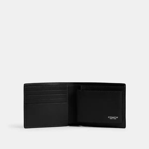 COACH 3-in-1 Wallet - Black