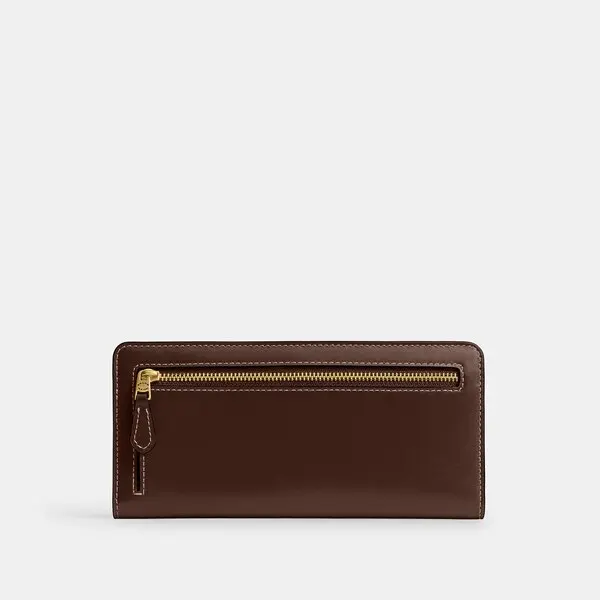COACH Essential Slim Wallet - Brass/maple