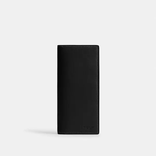 COACH Breast Pocket Wallet - Black