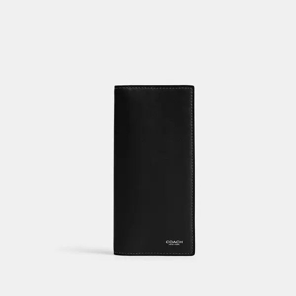 COACH Breast Pocket Wallet - Black