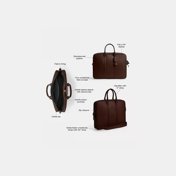 COACH Metropolitan Workbag - Maple
