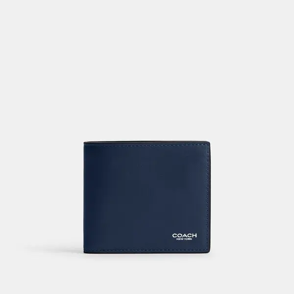 COACH Coin Wallet - Navy
