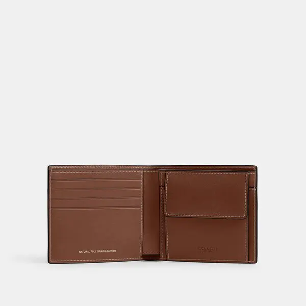 COACH® Coin Wallet - Redwood