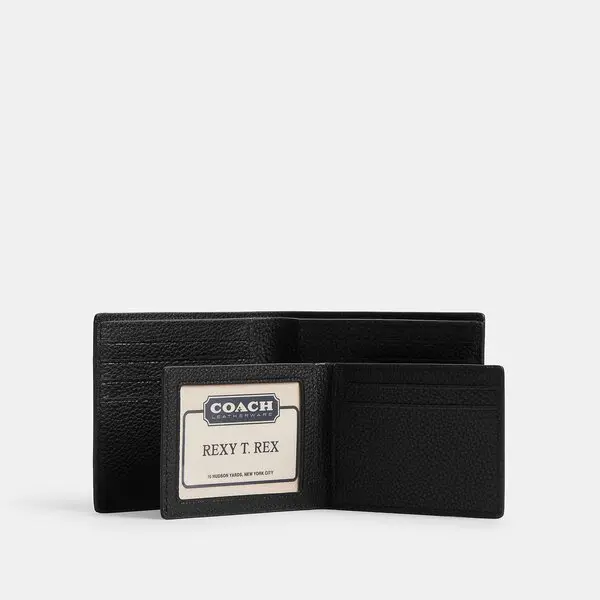 COACH 3-in-1 Wallet With Graphic - Black