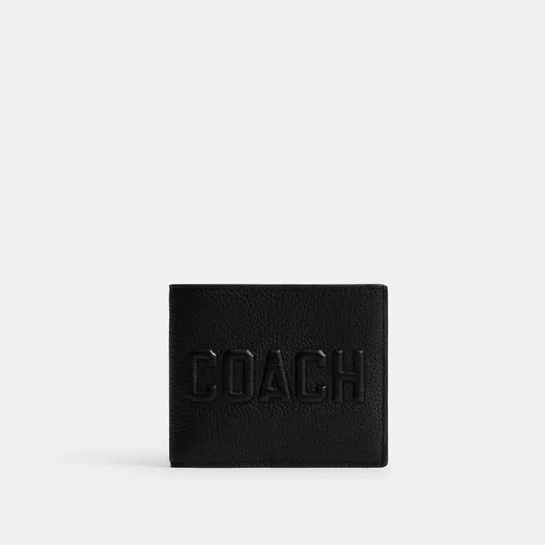 COACH 3-in-1 Wallet With Graphic - Black