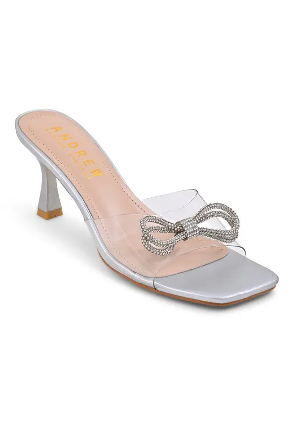 ANDREW STEVENS Maci Sandal - Silver